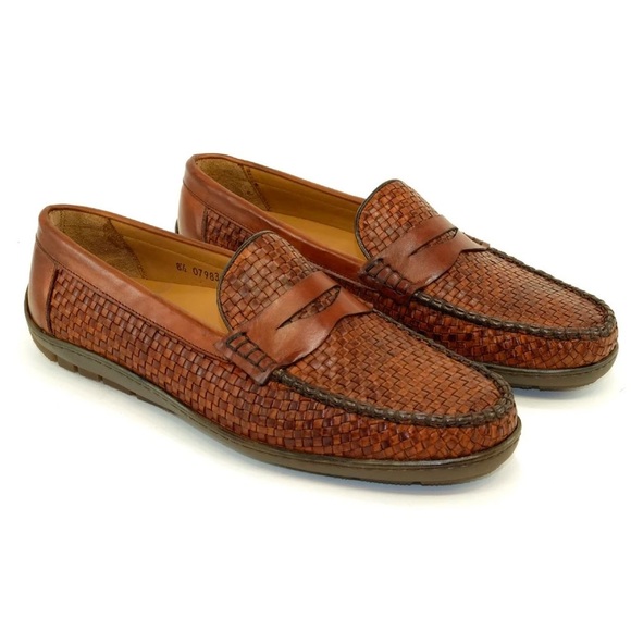 alan payne | Shoes | Alan Payne Tulsa Calf Leather Loafer Cognac Mens 2 ...